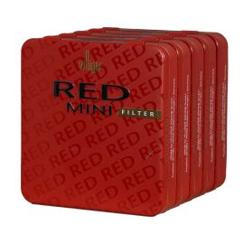 Villiger Mini Red Vanilla Filter Natural - Mike's Cigars
