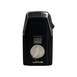 Lotus Starship Double Torch Lighter with Cutter - Mike's Cigars