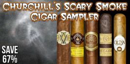 Churchill's Scary Smoke Cigar Sampler