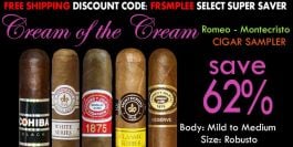 Cream Of The Cream Cigar Sampler