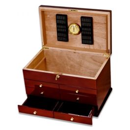 Landmark 300 Cigar Burl Humidor