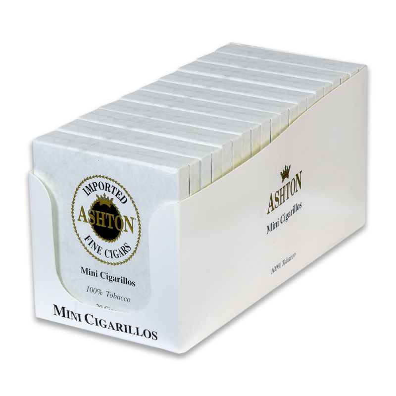 Ashton Mini Cigarillos 20 Natural - Mike's Cigars