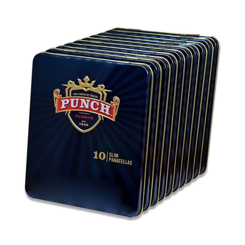 Punch Slim Panatellas 10 Natural - Mike's Cigars