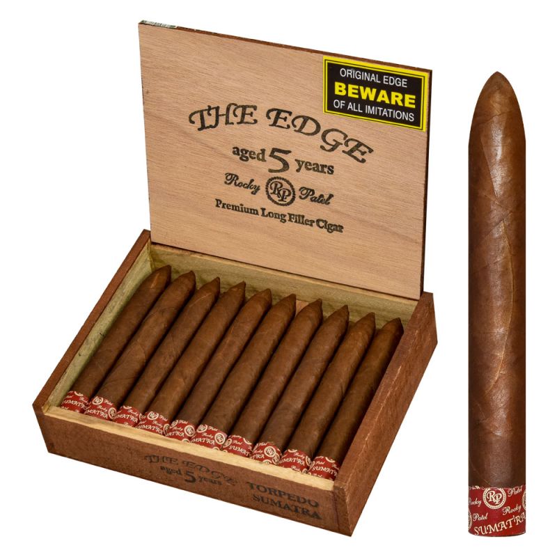 Rocky Patel Edge Sumatra Torpedo Natural - Mike's Cigars