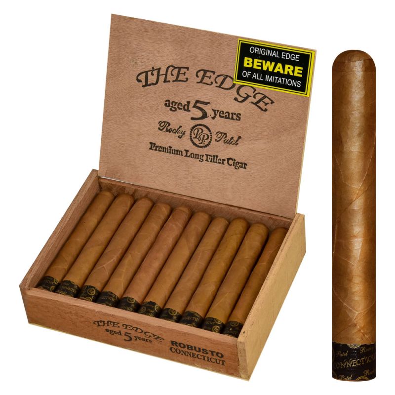 Rocky Patel Edge Lite Robusto Natural - Mike's Cigars