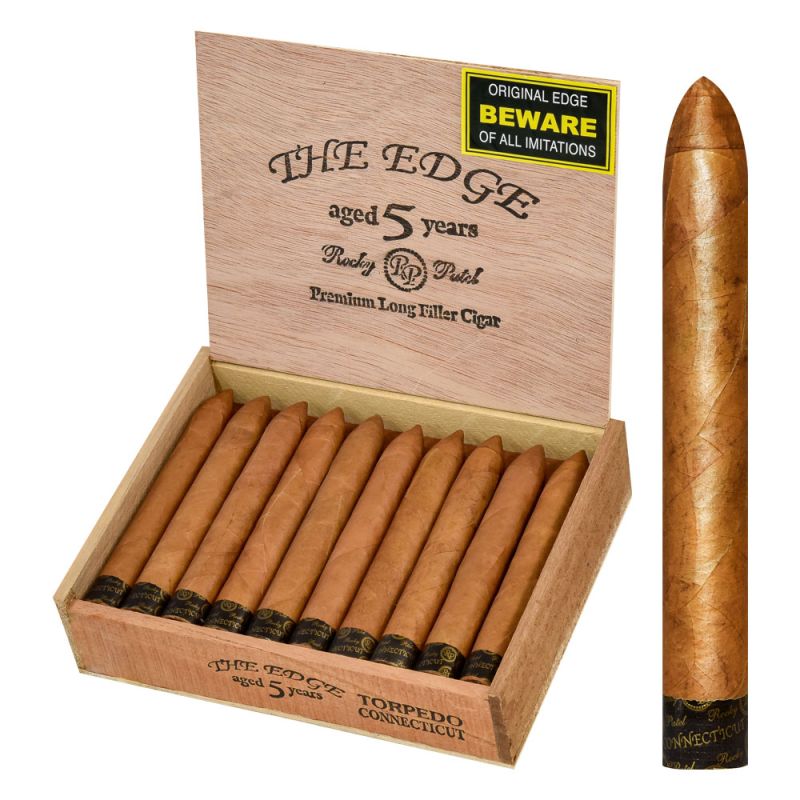 Rocky Patel Edge Lite Torpedo Natural - Mike's Cigars