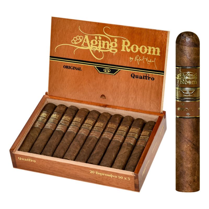 Aging Room Quattro Original Espressivo - robusto Natural - Mike's Cigars