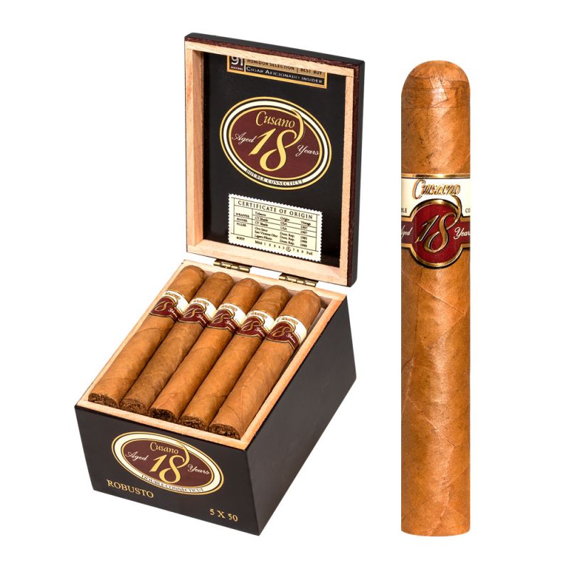 Cusano 18 Double Connecticut Robusto Natural - Mike's Cigars