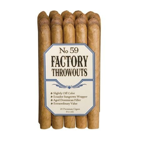 Factory Throwouts No. 59 Natural - Mike's Cigars