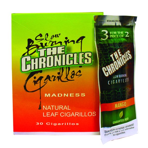 The Chronicles Cigarillos Mango 3 Pack Natural - Mike's Cigars