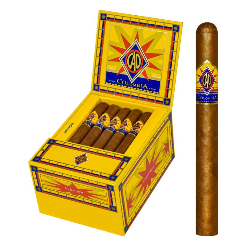 CAO Colombia Vallenato - churchill Natural - Mike's Cigars