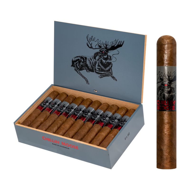 Chillin Moose Gigante Natural - Mike's Cigars