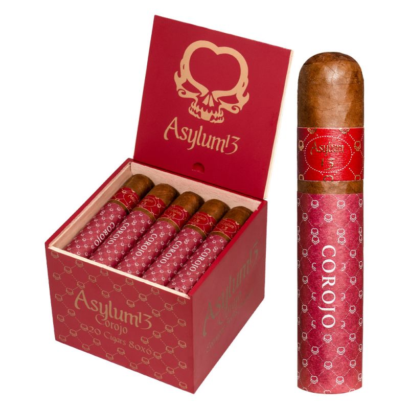 Asylum 13 Eighty 80x6 Corojo - Mike's Cigars