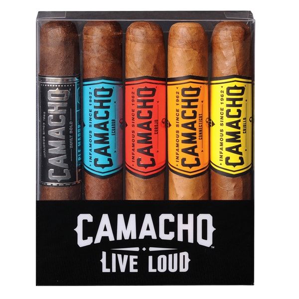 Camacho Core 5ive Robusto Assortment Varies - Mike's Cigars