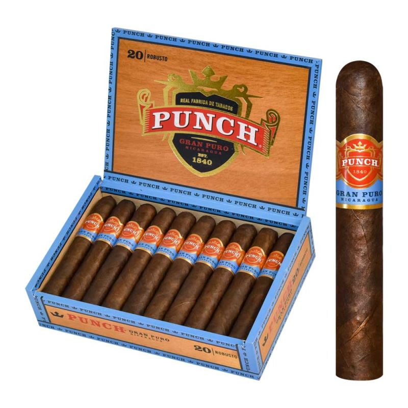 Punch Gran Puro Nicaragua 4 7/8 x 48 - Robusto Maduro - Mike's Cigars