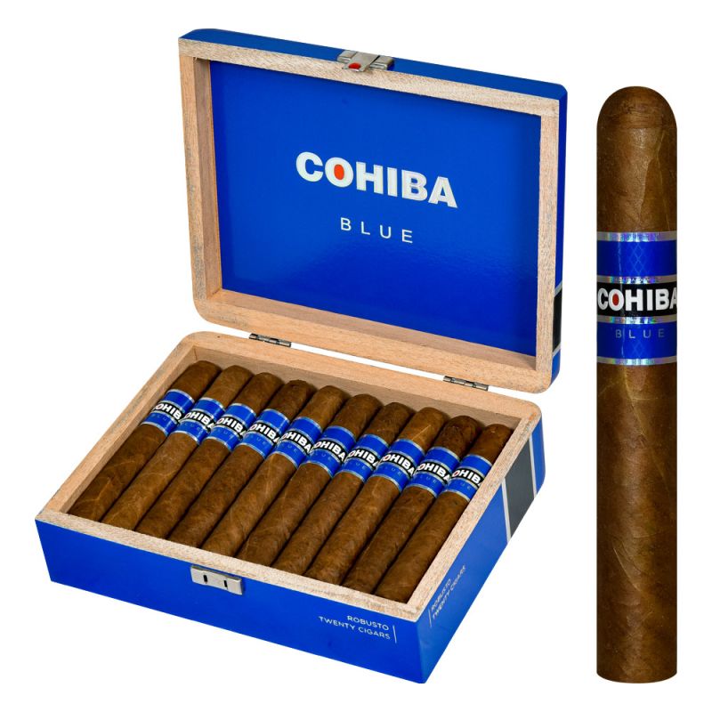 Cohiba Blue 5 1/2 x 50 - Robusto Natural - Mike's Cigars