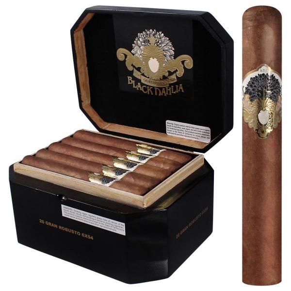 Gran Habano Black Dahlia STK by George Rico Gran Robusto Corojo