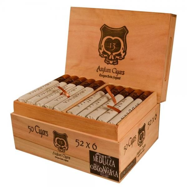Asylum 13 Medulla Oblongata 52x6 Natural - Mike's Cigars