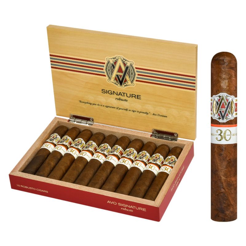 Avo Signature 30 Years Robusto Natural - Mike's Cigars