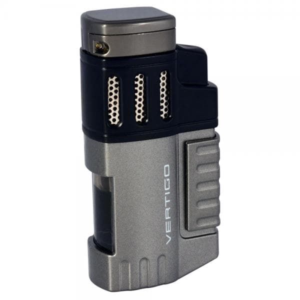 Vertigo Spectre Quad Torch Lighter with Punch Gunmetal