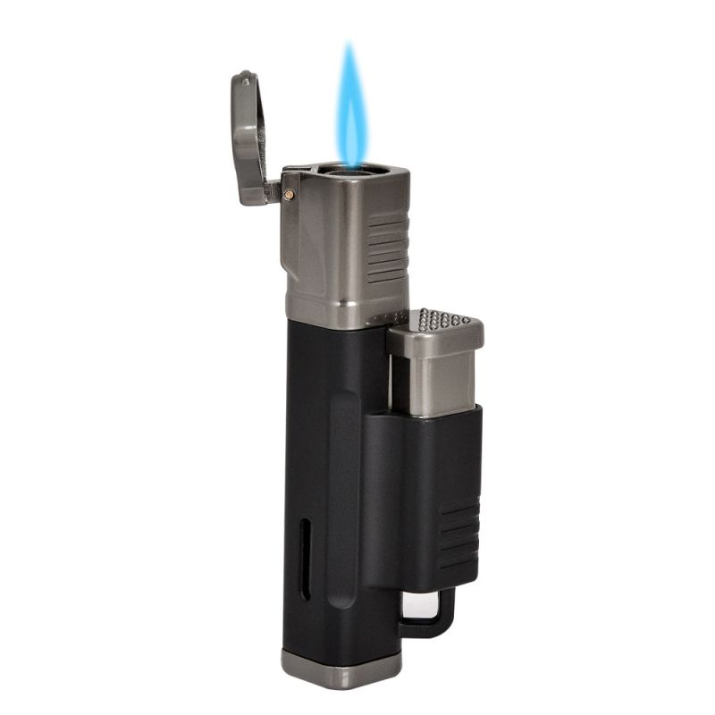 Jetline El Grande Single Torch Lighter Black