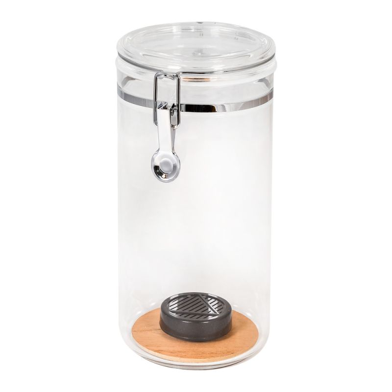 25 Count Acrylic Humidor Jar with Humidifier - Mike's Cigars