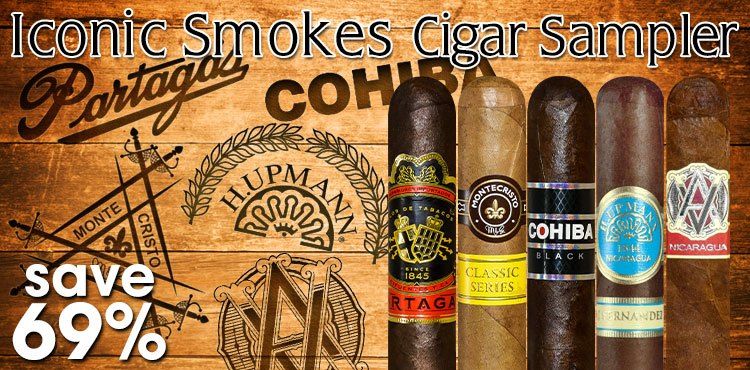 Iconic Smokes Cigar Sampler - Mike's Cigars