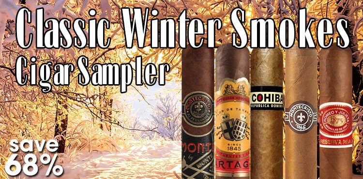 Classic Winter Smokes Cigar Sampler - Mike's Cigars