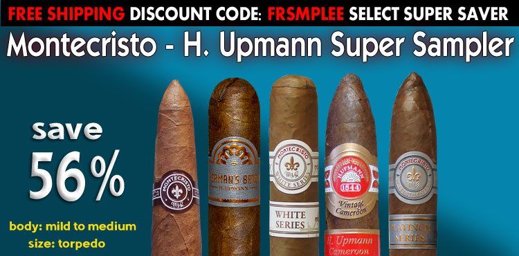Montecristo H Upmann Super Sampler - Mike's Cigars