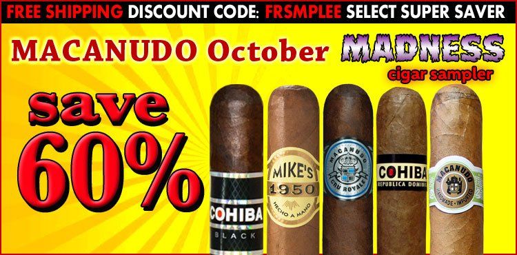 Macanudo October Madness Cigar Sampler - Mike's Cigars