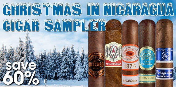 Christmas In Nicaragua Cigar Sampler - Mike's Cigars