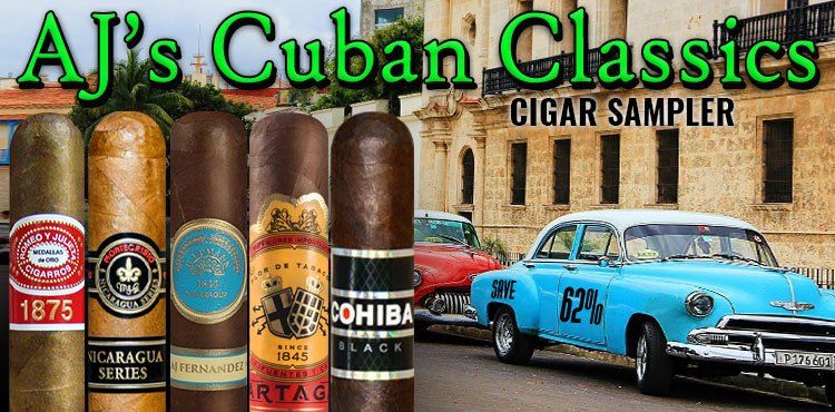 AJ's Cuban Classics Cigar Sampler - Mike's Cigars