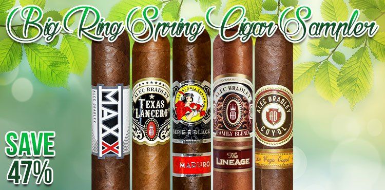 Big Ring Spring Cigar Sampler - Mike's Cigars