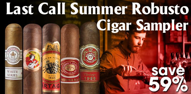 Last Call Summer Robusto Cigar Sampler - Mike's Cigars