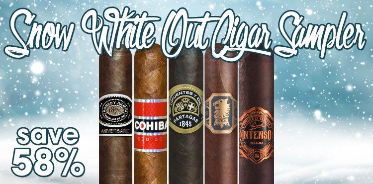 Snow White Out Cigar Sampler - Mike's Cigars