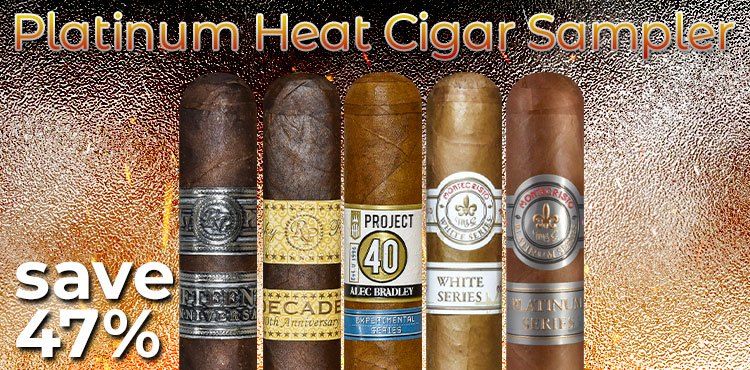 Platinum Heat Cigar Sampler - Mike's Cigars