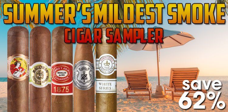 Summer's Mildest Smoke Cigar Sampler - Mike's Cigars