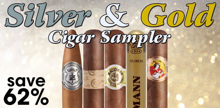 Silver and Gold Cigar Sampler - Mike's Cigars