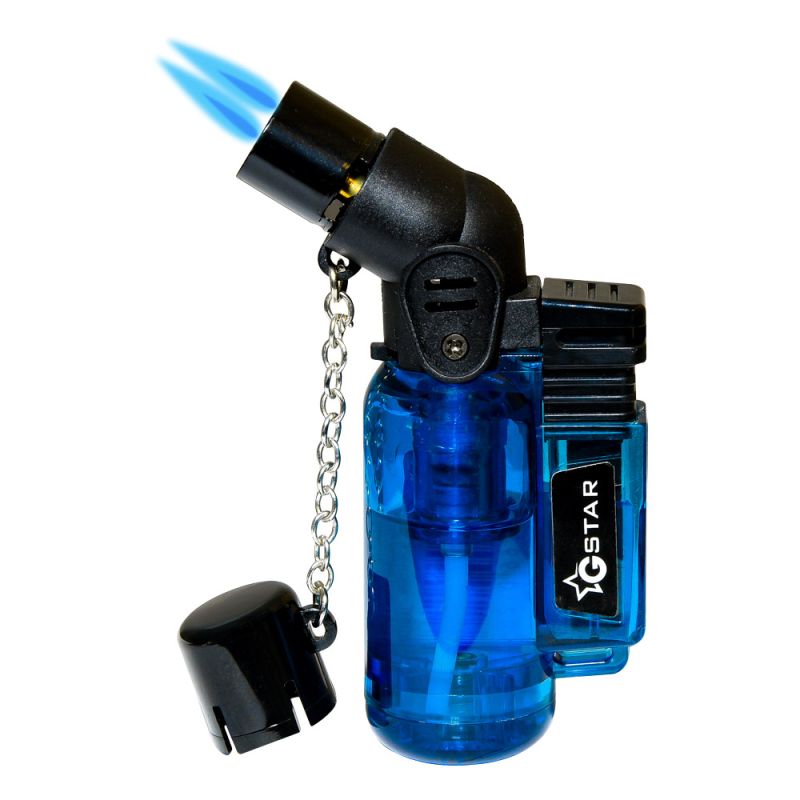 Gstar Angle Double Torch Lighter Blue - Mike's Cigars