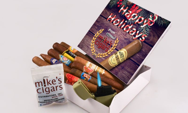 Premium Holiday Cigars with Gift Box