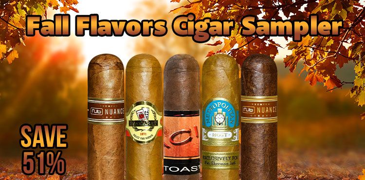 Fall Flavors Cigar Sampler - Mike's Cigars
