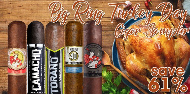 Big Ring Turkey Day Cigar Sampler - Mike's Cigars