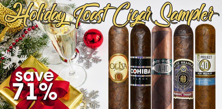 Holiday Toast Cigar Sampler - Mike's Cigars