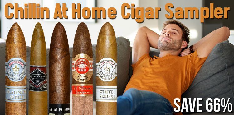 Chillin at Home Cigar Sampler - Mike's Cigars