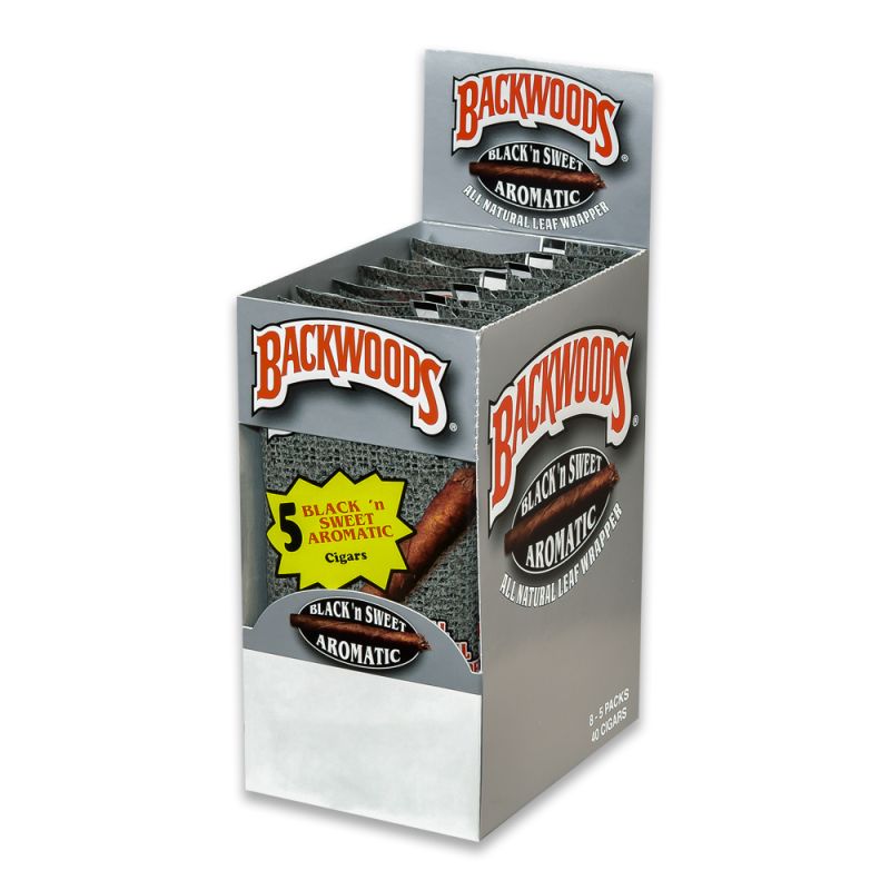Backwoods Black and Sweet (5 pack) Natural - Mike's Cigars
