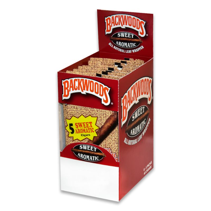Backwoods Sweet Aromatic (5 pack) Natural - Mike's Cigars