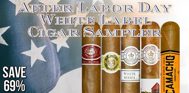 After Labor Day White Label Cigar Sampler
