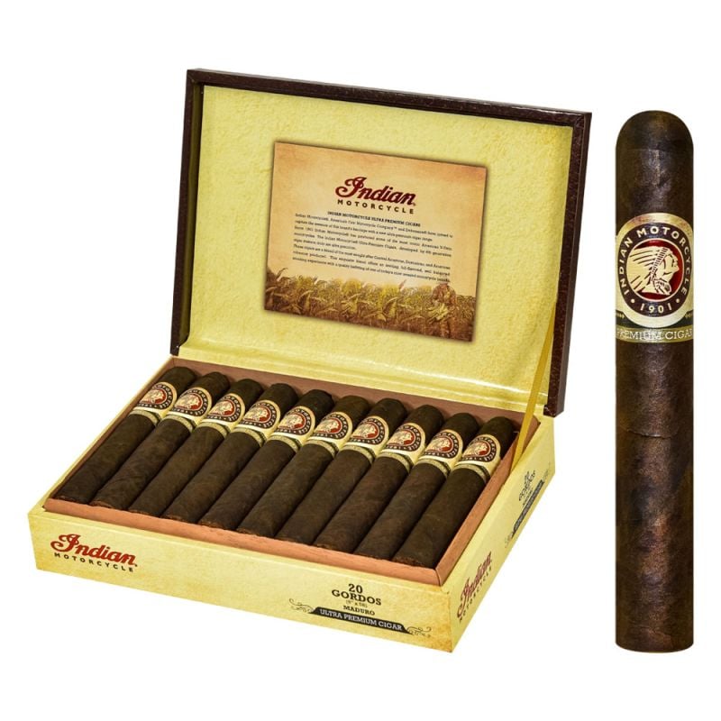 Indian Motorcycle Maduro Gordo Maduro - Mike's Cigars