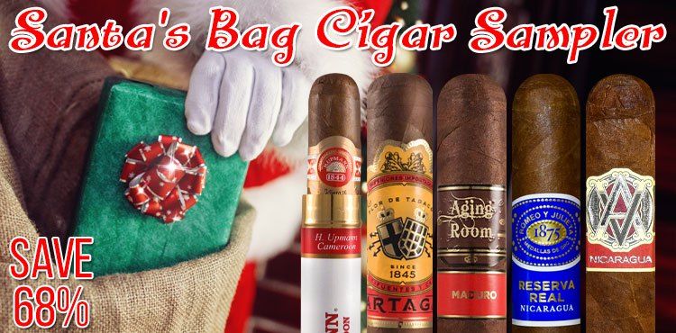 Santa's Bag Cigar Sampler - Mike's Cigars