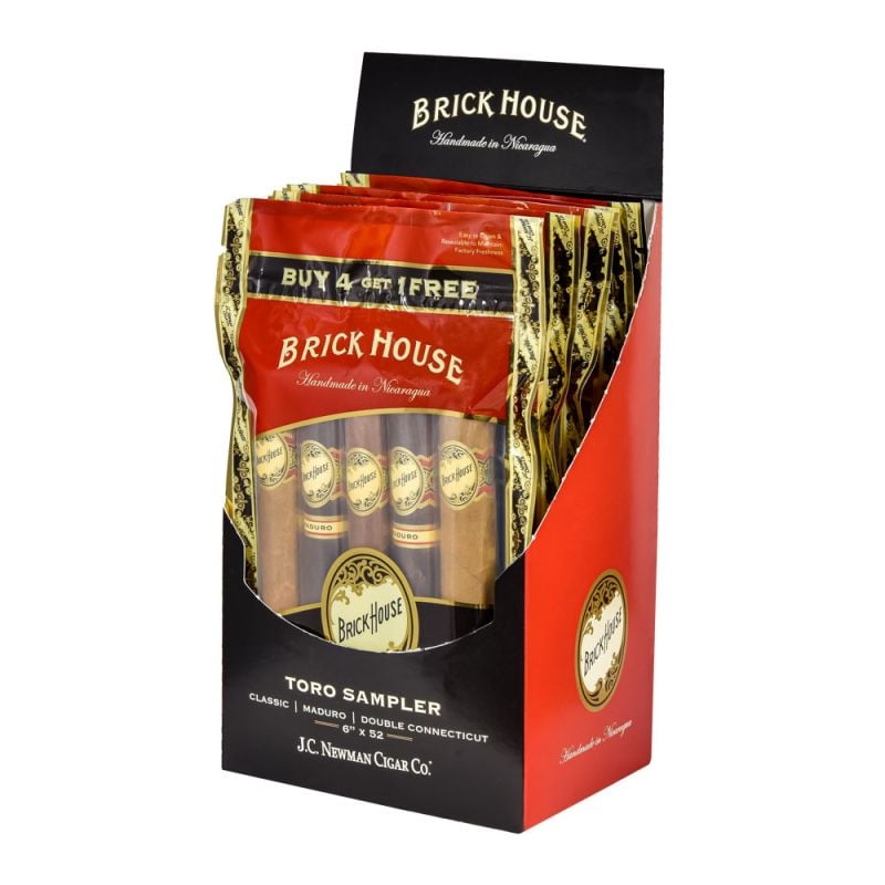 Brick House Toro Sampler Varies - Mike's Cigars